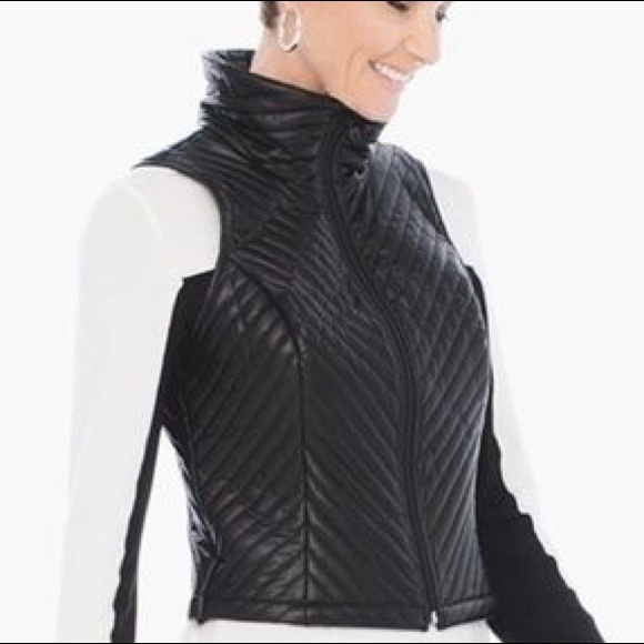 Chico's | Jackets & Coats | Zenergy Valencia Novelty Quilted Vest ...